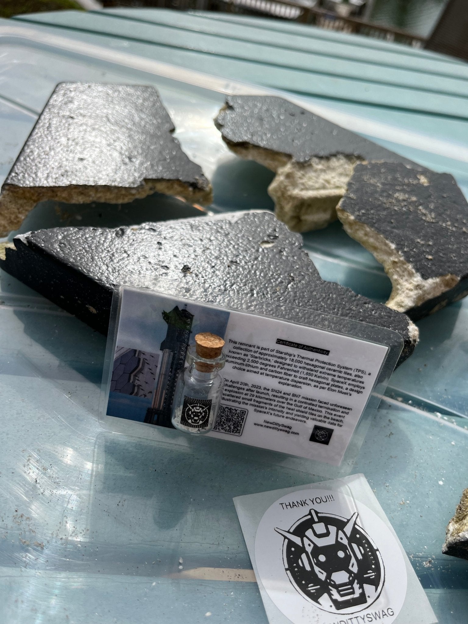 SpaceX Starship Heat Shield Tile Collectible – NewDittySwag
