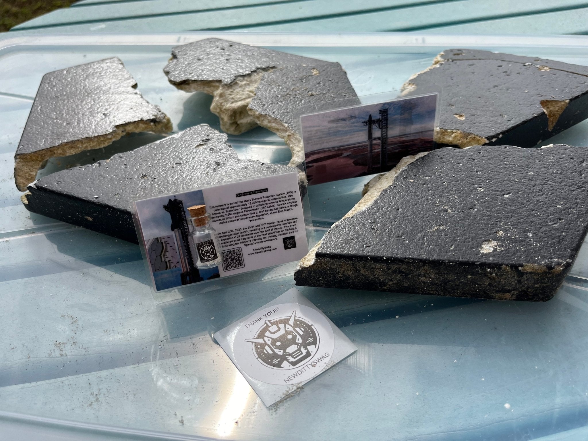 SpaceX Starship Heat Shield Tile Collectible – NewDittySwag